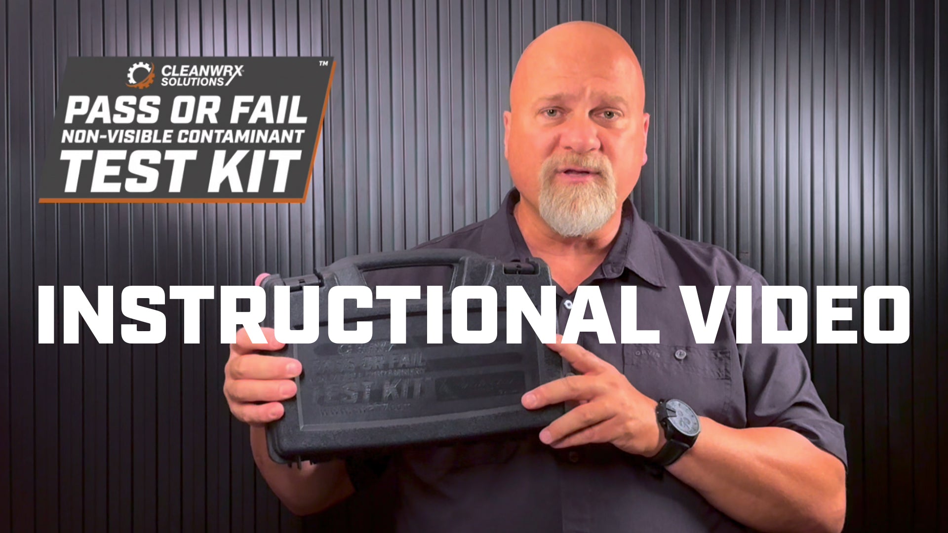 Pass or Fail Non-Visible Contaminant Test Kit™ Instructional Video ...
